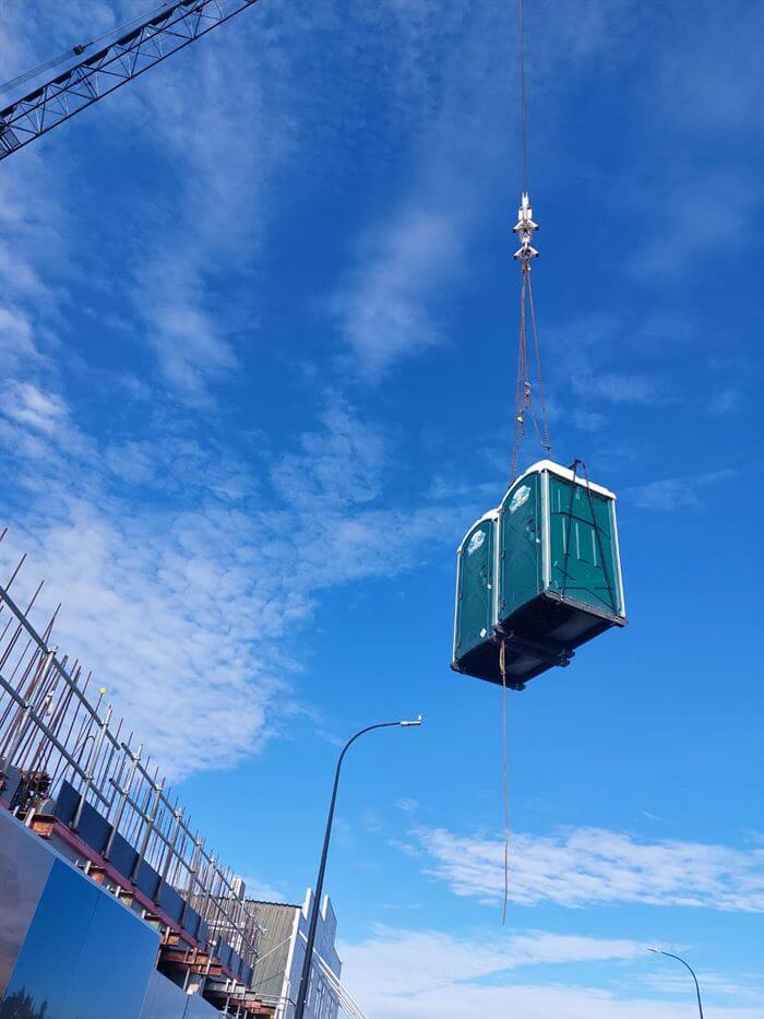 Portaloos for commercial and civil sites
